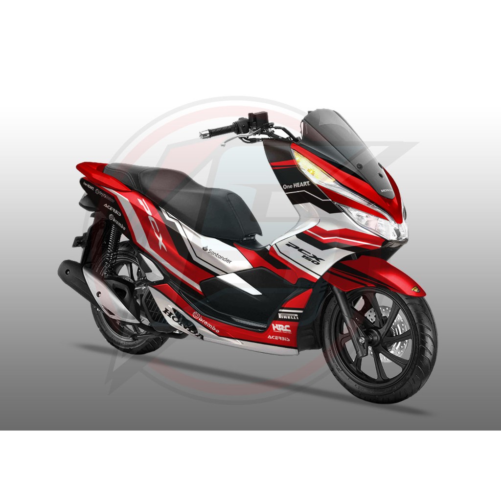 Jual Decal Pcx Full Body Racing Line | Shopee Indonesia