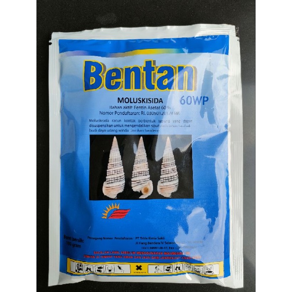 Jual obat BENTAN 60 WP 100grm racun keong | Shopee Indonesia
