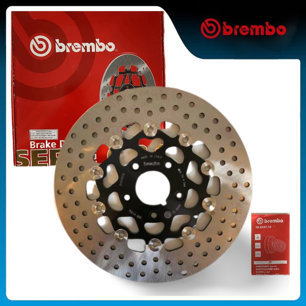 Jual Brembo Brake Disc Front / Piringan Rem Cakram Depan Harley ...