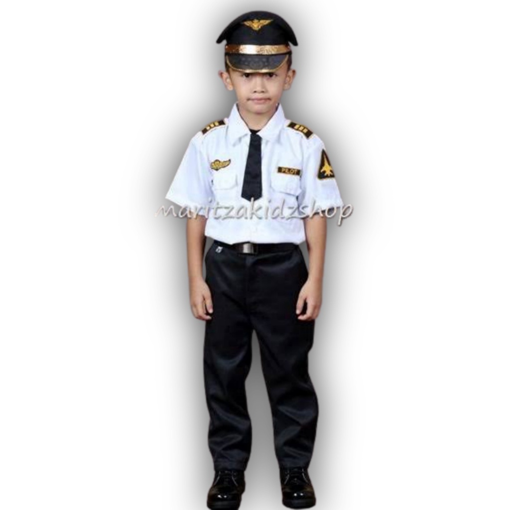 Jual Seragam PROPESI ANAK PILOT cewe cowo | Shopee Indonesia