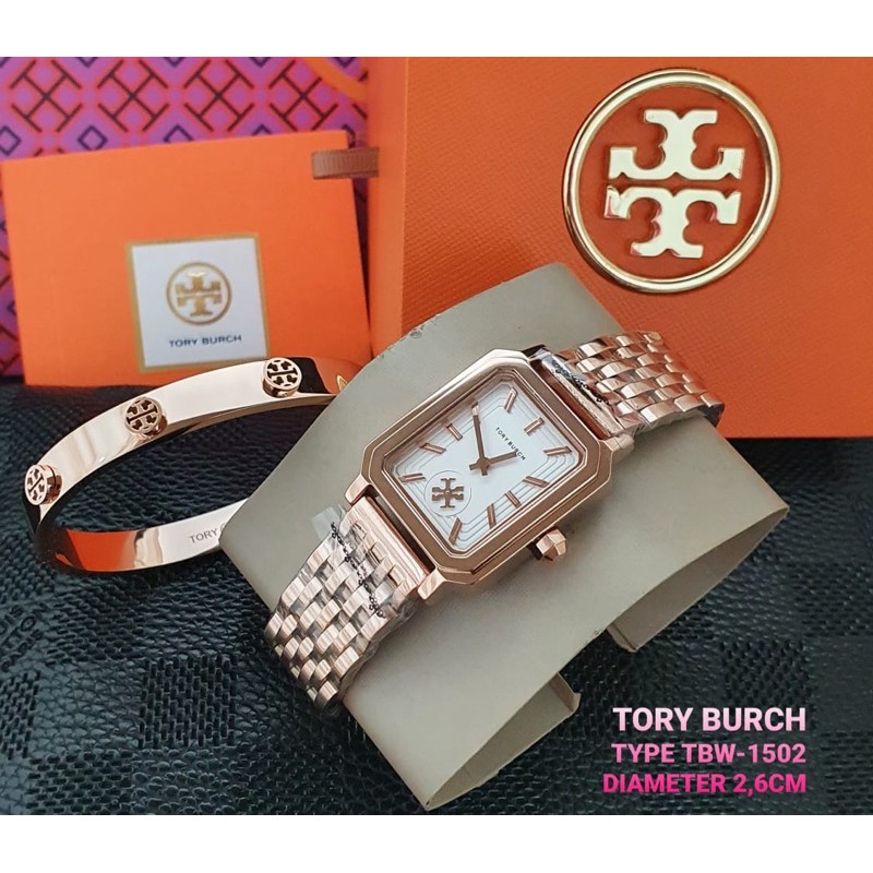 Jual jam tangan tory burch kotak original! tbw 1502 mini cantik ...