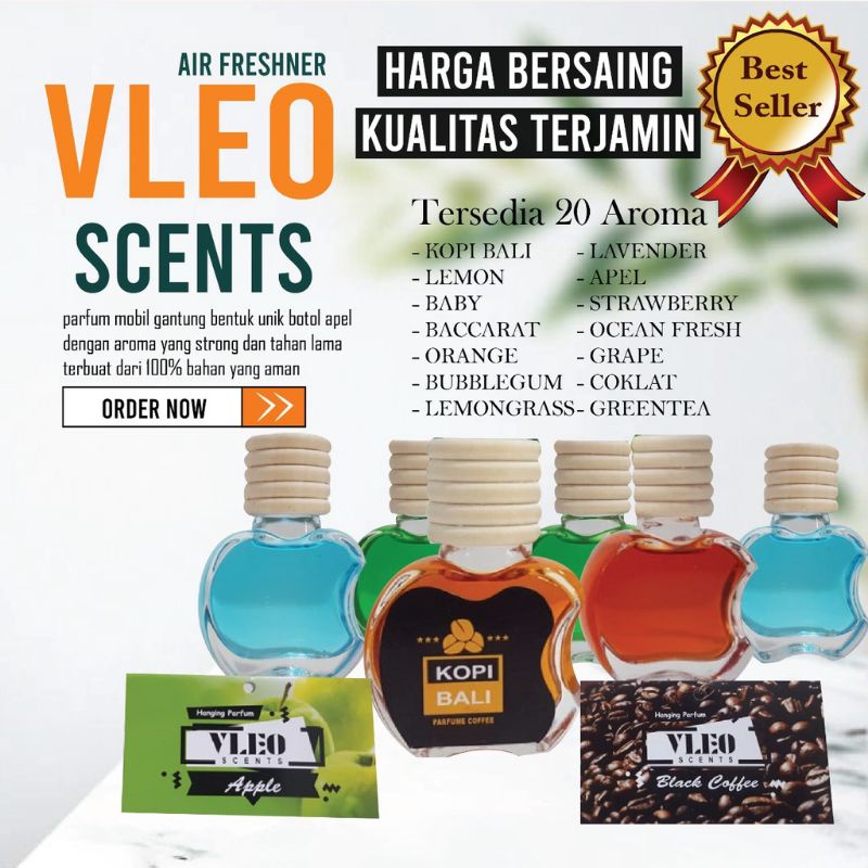 Jual PARFUM MOBIL VLEO SCENT ORIGINAL | Shopee Indonesia