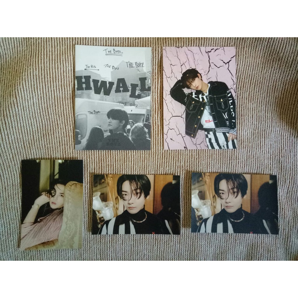 Jual Postcard Photozine The Boyz Hwall Kevin Younghoon | Shopee Indonesia