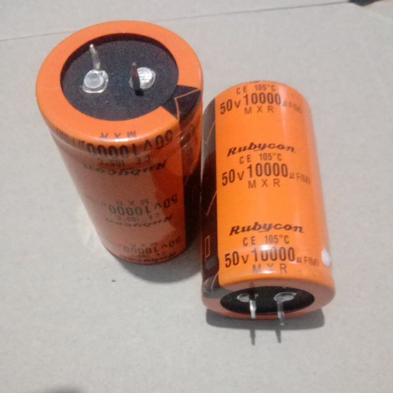 Jual Elco 50V 10000uf Rubycon orange kwalitas bagus | Shopee Indonesia