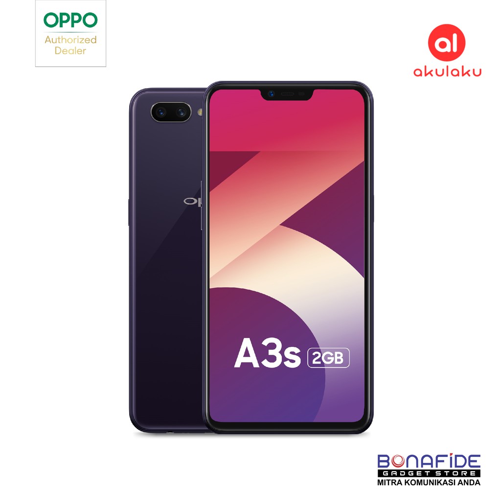 Jual OPPO A3S Purple 2/16GB | Shopee Indonesia