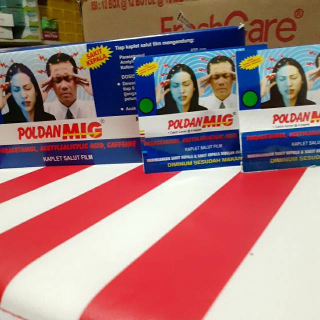 Jual OBAT SAKIT KEPALA POLDANMIG 1 STRIP | Shopee Indonesia