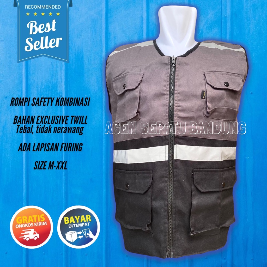 Jual AGEN ROMPI SAFETY K3 - ROMPI KERJA PROYEK - ROMPI LAPANGAN BAHAN ...