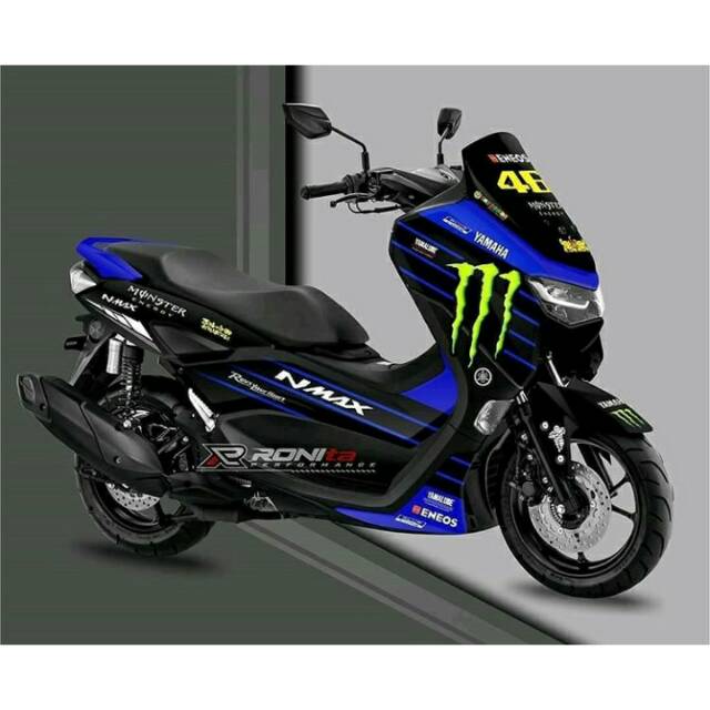 Jual Sticker nmax 2020 baru monster energy | Shopee Indonesia