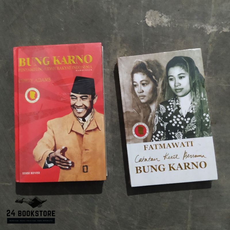 Jual Paket Buku Bung Karno & Fatmawati - ORIGINAL (Hard Cover ...