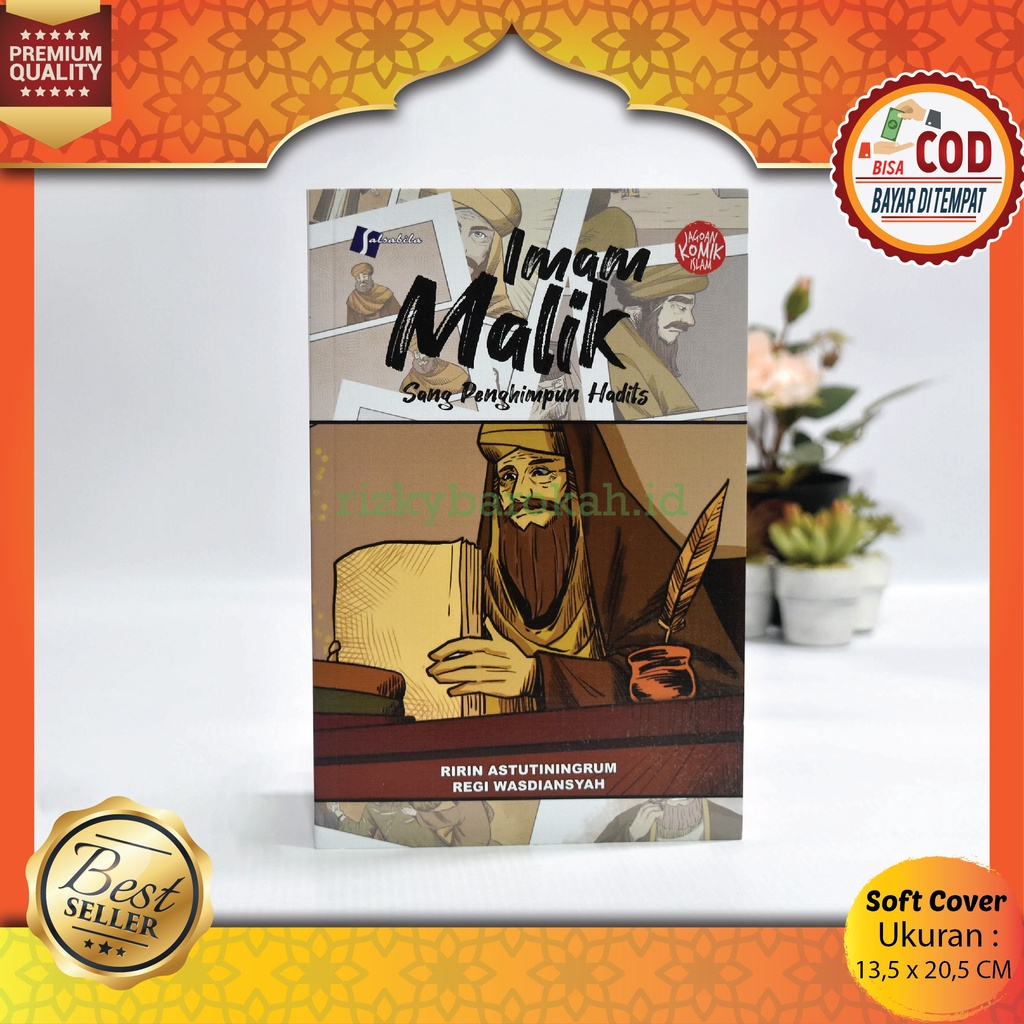 Jual Komik Anak Muslim Komik Imam Malik Sang Penghimpun Hadits Penerbit ...