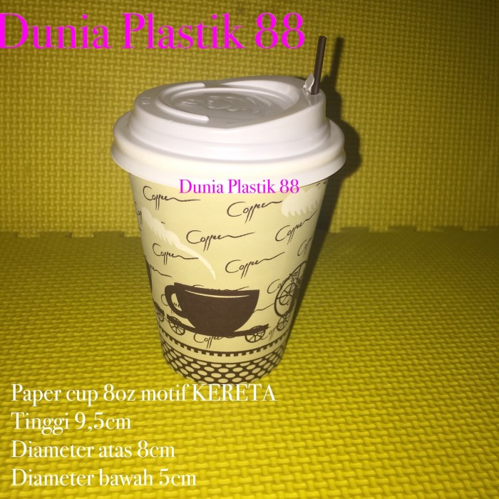 Jual Segera Miliki Paper Cup Complit Isi 50Pc / Gelas Kertas / Gelas ...