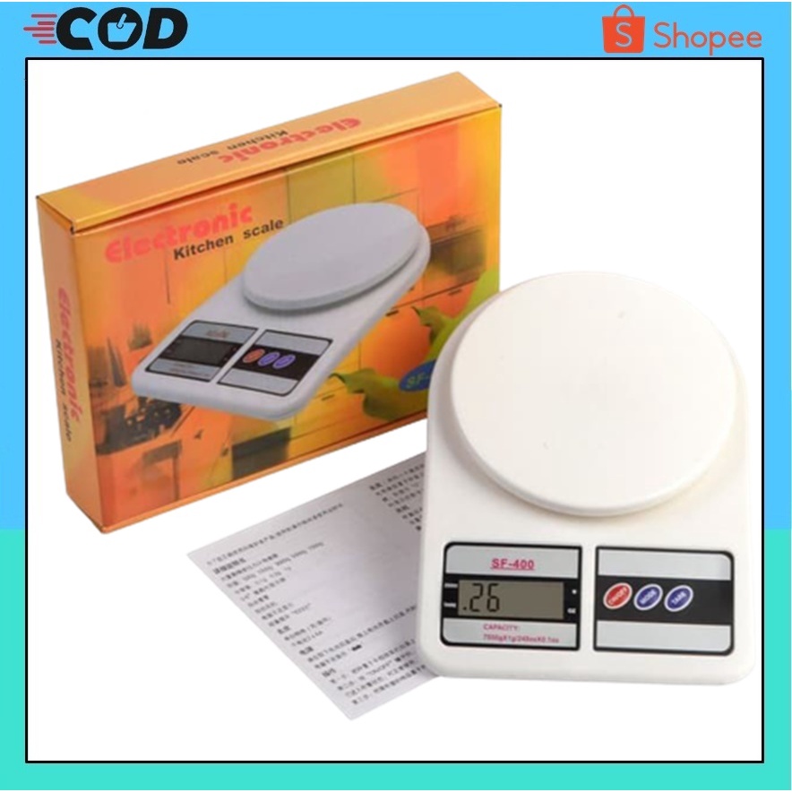 Jual Timbangan Dapur Digital SF 400 Timbangan dapur digital 5kg | Shopee Indonesia
