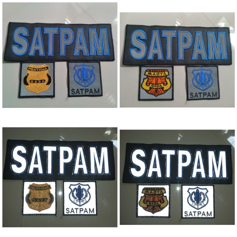 Jual logo/emblem bordir satpam gada pratama. gada madya | Shopee Indonesia