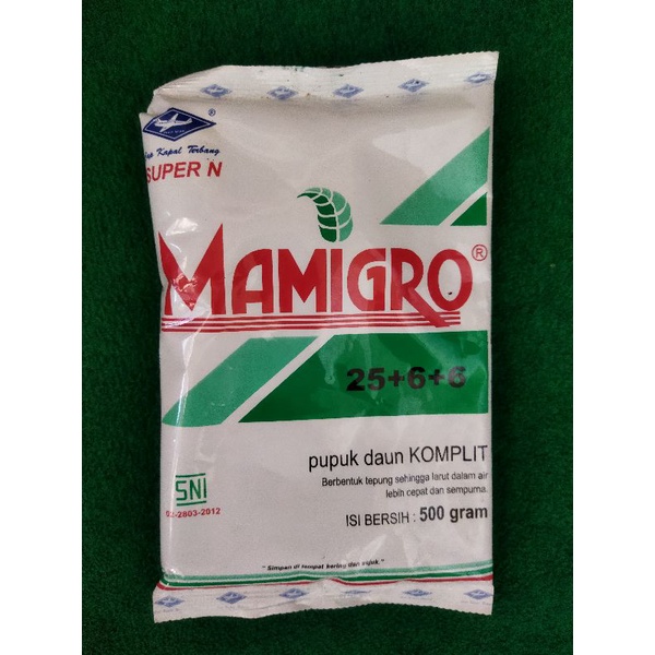 Jual pupuk daun MAMIGRO 500gram | Shopee Indonesia