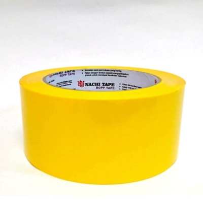 Jual Nachi Tape Lakban Kuning Opp Blok Nachi Kuning 48 mm x 100 Yard ...