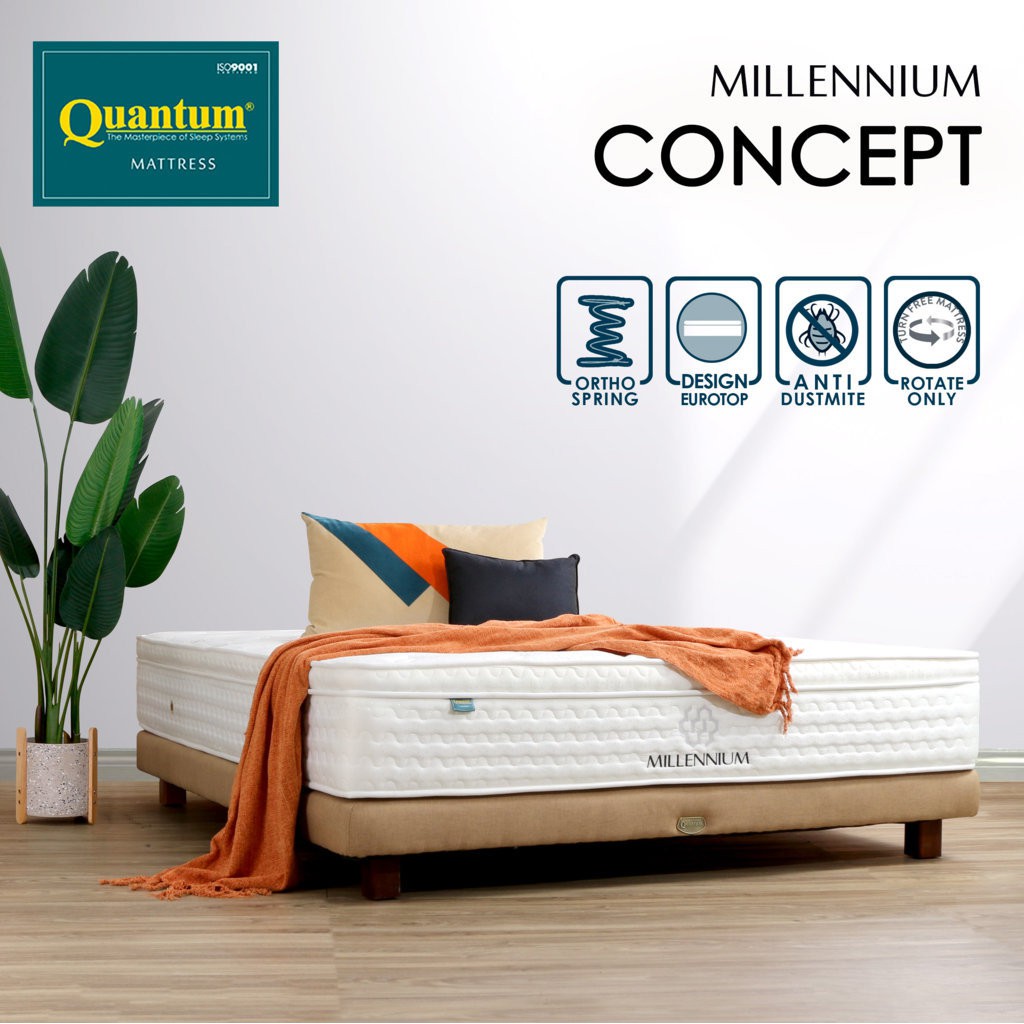 Jual Quantum Springbed Millennium Concept Eurotop | Shopee Indonesia
