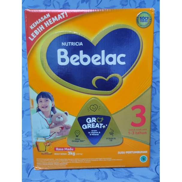 Jual Bebelac 3 Madu 3 KG | Shopee Indonesia