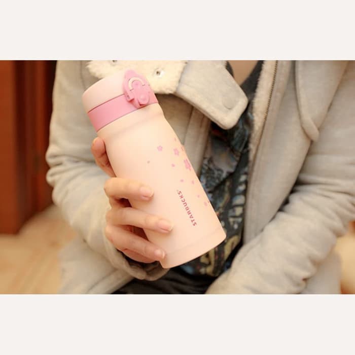 Jual Botol Starbucks Sakura Tumbler Botol Minum 350ml | Shopee Indonesia