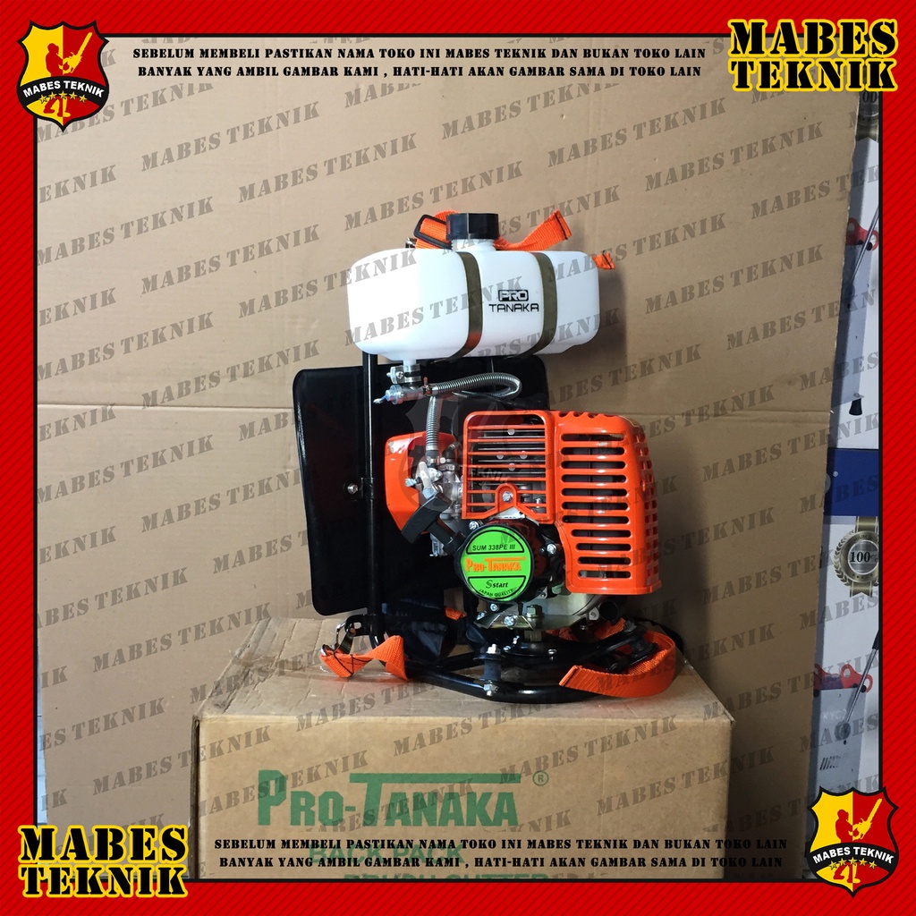 Jual PRO TANAKA SUM 338 / SUM338PE - KNAPSACK BRUSH CUTTER - BENSIN 2 ...