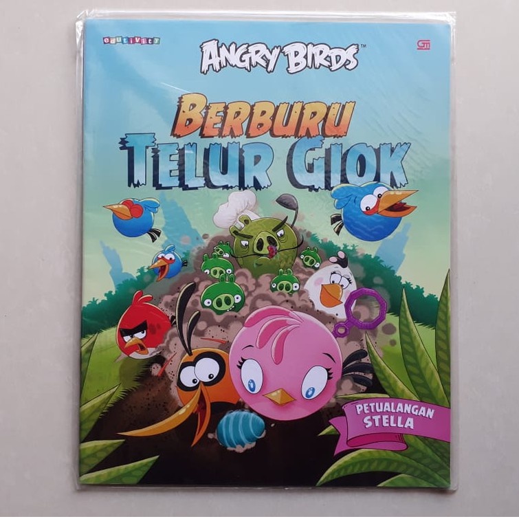 Jual Buku Cerita Angry Birds: Berburu Telur Giok | Shopee Indonesia