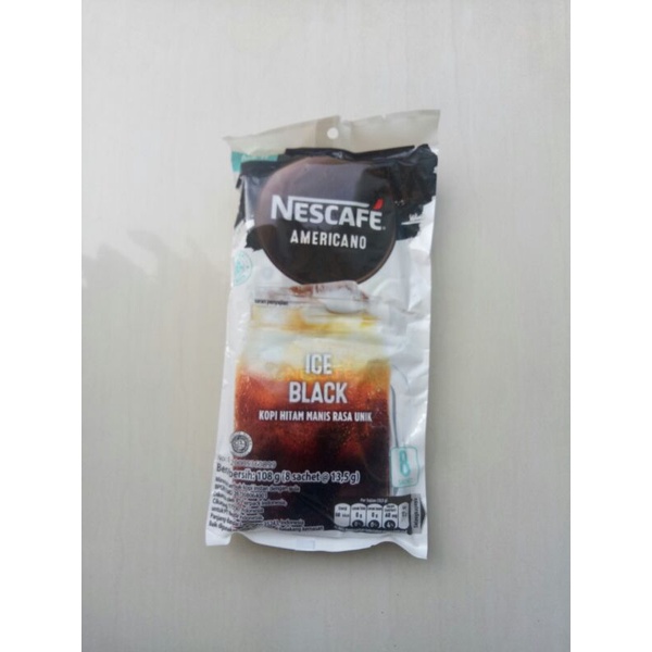 Jual Nescafe Americano Ice black 8 sachet | Shopee Indonesia