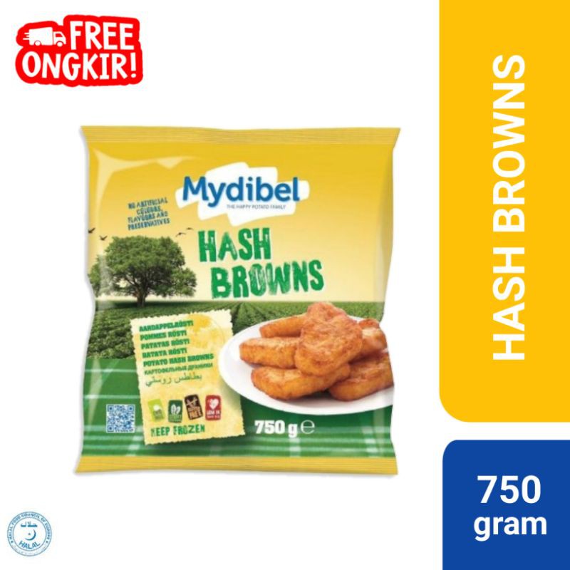 Jual Mydibel Kentang Hash Brown Triangle 750gr | Shopee Indonesia