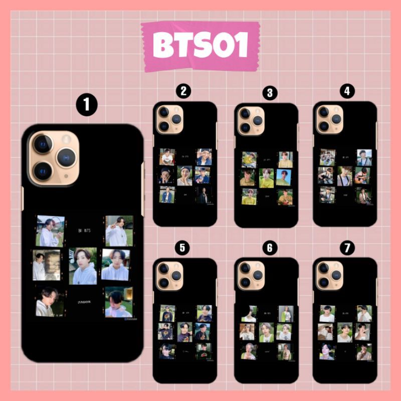 Jual HARDCASE 2D BTS/ALL TYPE HP/GLOSSY MENGKILAT/BLACK/BTS LIFE GOES ...
