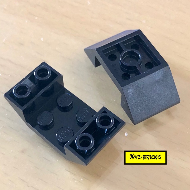 Jual LEGO PARTS 4188534 - Roof Tile 2x4 Inverted Black | Shopee Indonesia