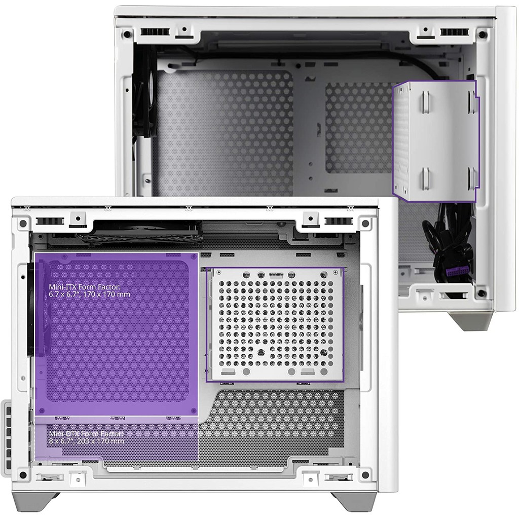 Jual COOLER MASTER NR200 WHITE MINI ITX CASE | Shopee Indonesia