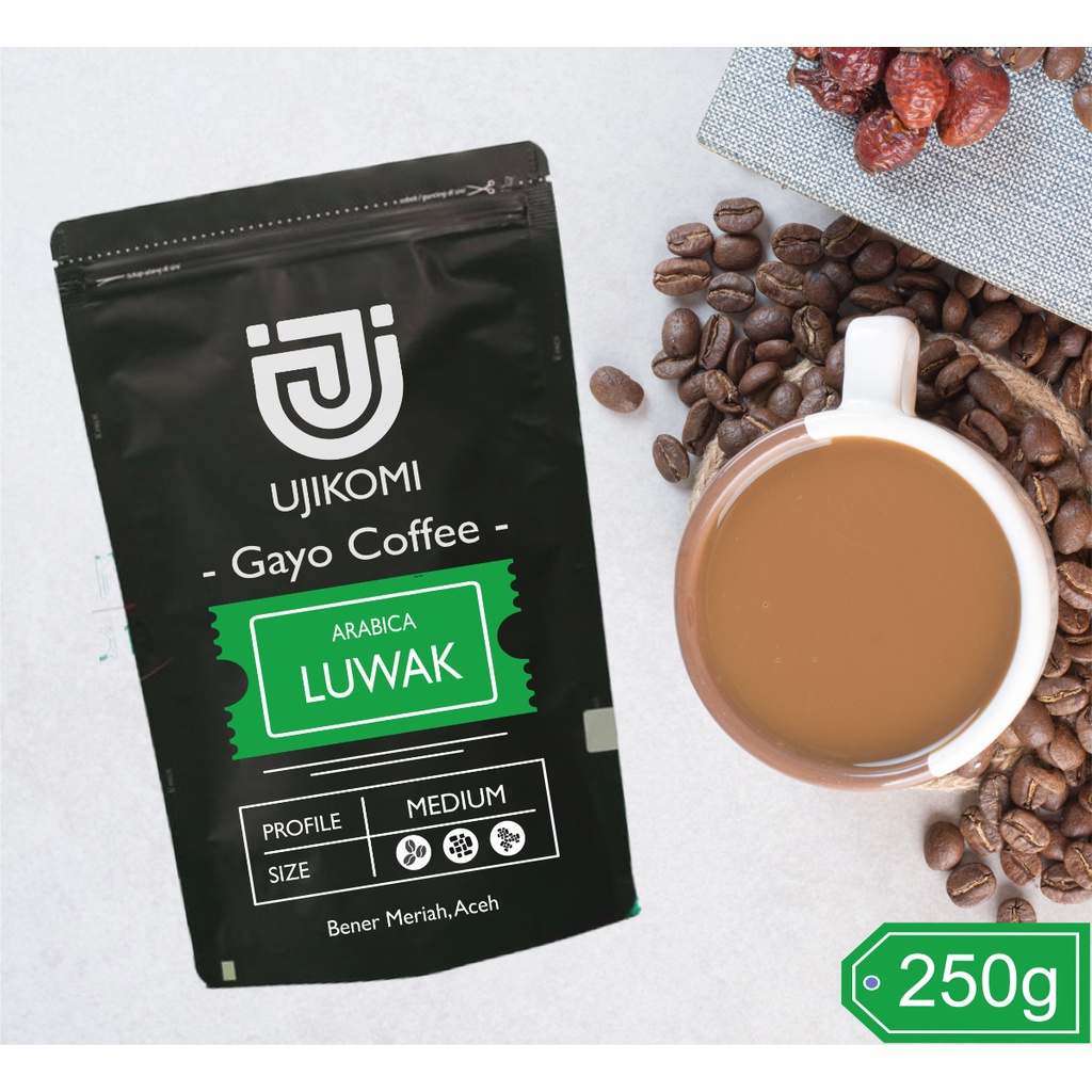 Jual Kopi Luwak Arabica Gayo (250g) | Shopee Indonesia