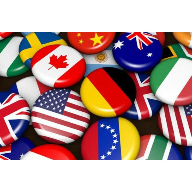 Jual CUSTOM PIN BENDERA NEGARA DUNIA PIN Flag ASEAN PBB | Shopee Indonesia