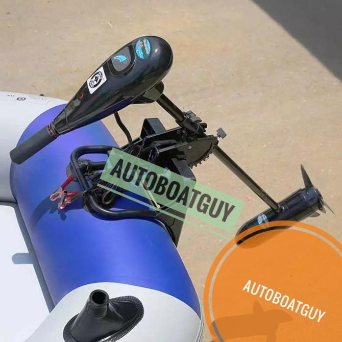 Jual Mesin Tempel Perahu Karet Listrik Elektrik Trolling Mancing 12V 24V | Shopee Indonesia