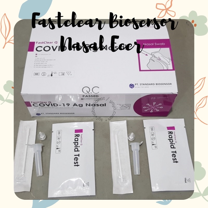 Jual Fastclear Biosensor Nasal Ecer | Antigen Mandiri Hidung | Swab ...