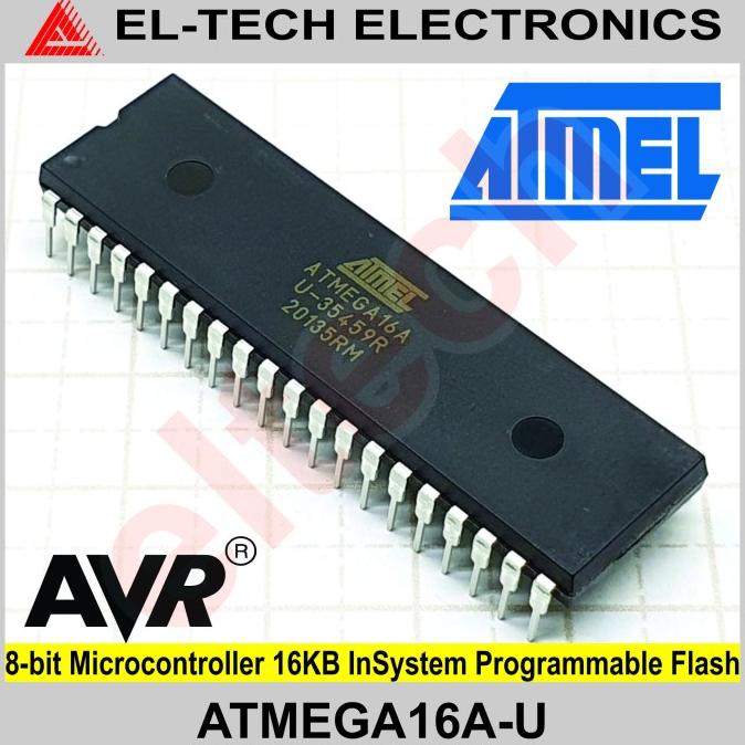 Jual ATmega16A Atmega AT mega 16A mega16A AVR elt3ch Berkualitas | Shopee Indonesia