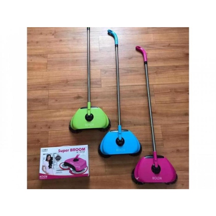 Jual Sapu Otomatis Super Broom X-TRA Bolde Sapu Tanpa Listrik | Shopee ...