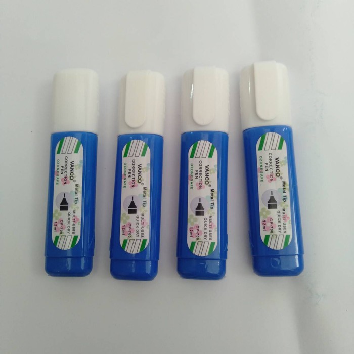 Jual TIP EX PEN UJUNG BESI/METAL CORRECTION BOTOL RETYPE TIP EX BIRU ...