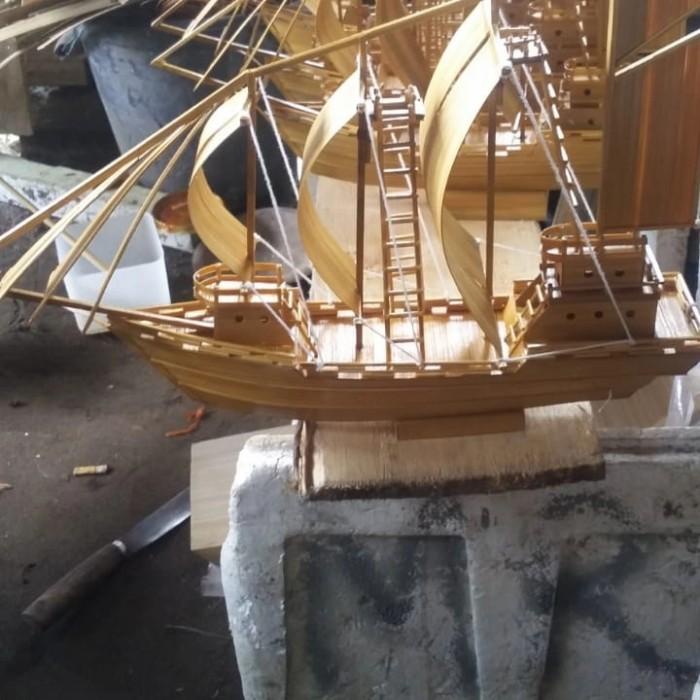 Jual Fune | Miniatur Kapal Kayu Minimalis Murah | Shopee Indonesia