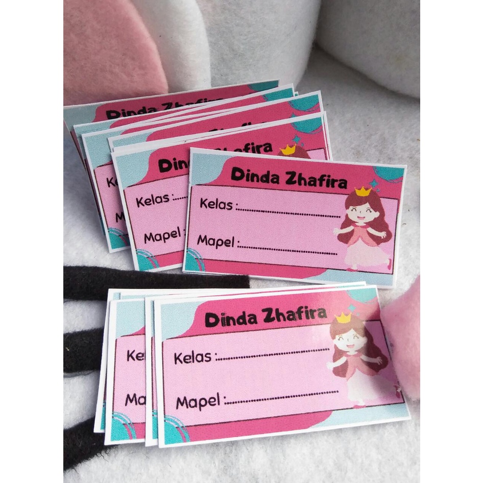 Jual BEST PRODUCT!!! STICKER MAPEL ANAK SEKOLAH UKURAN 3x5CM / STICKER ...