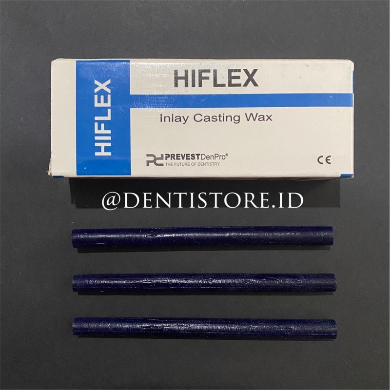 Jual Hiflex Inlay Onlay Casting Wax Compound Malam Biru - Dentistore.id ...