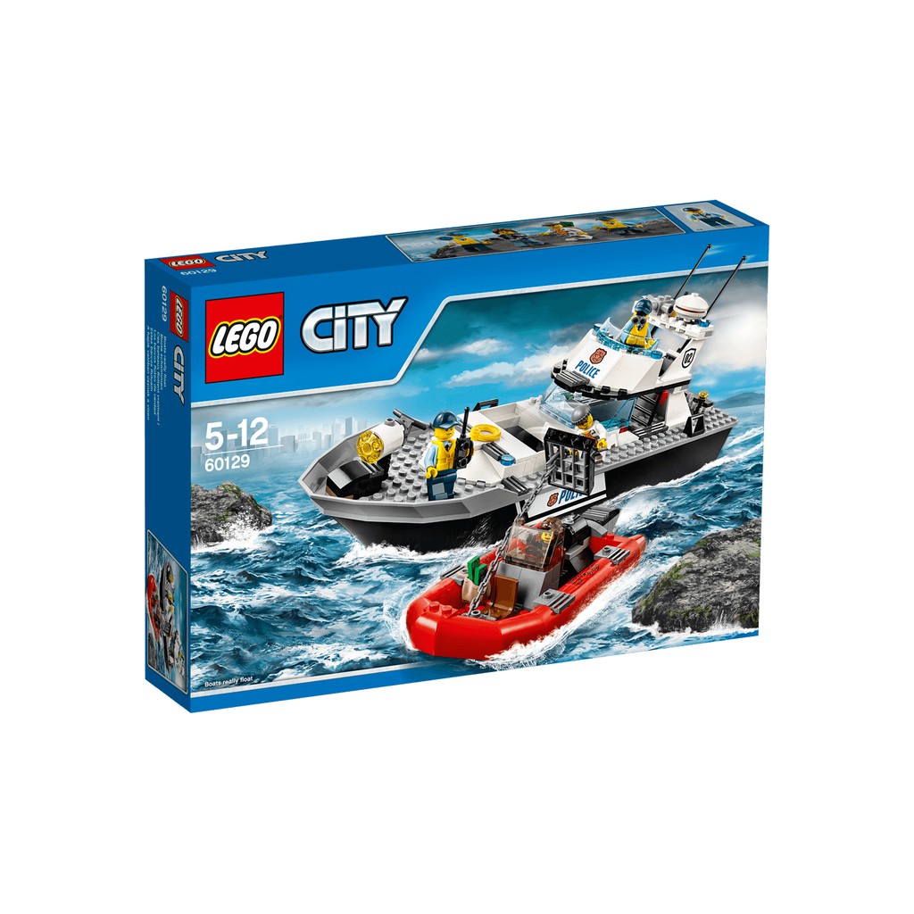Jual Lego 60129 CITY Police Patrol Boat | Shopee Indonesia