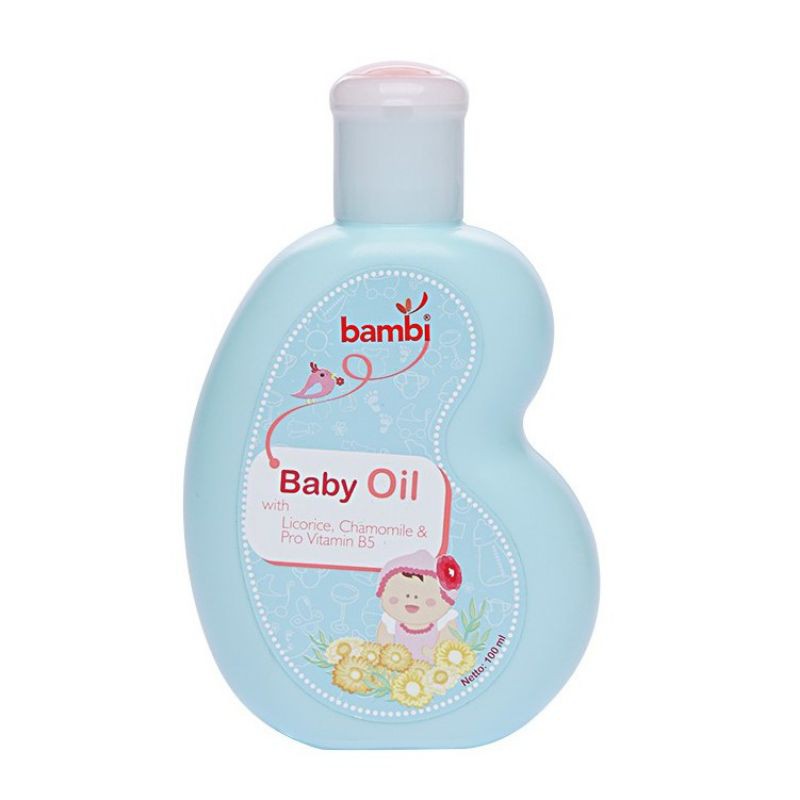 Jual Bambi Baby Oil 100ml | Shopee Indonesia