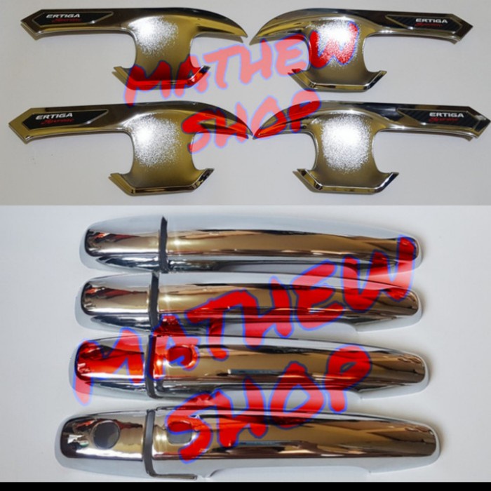 Jual Paket Outer Handle All New Ertiga 2018-2026 Chrome Dan Door Handle ...