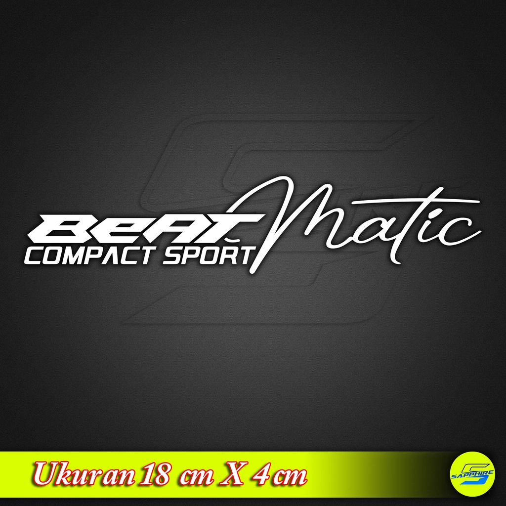 Jual Sticker Beat Matic Stiker Beat Compact Sport Matic | Shopee Indonesia