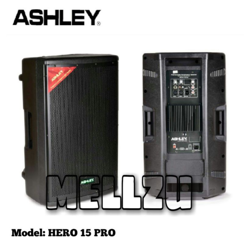 Jual Speaker Aktif Ashley Hero 15 PRO Original 15 inch | Shopee Indonesia