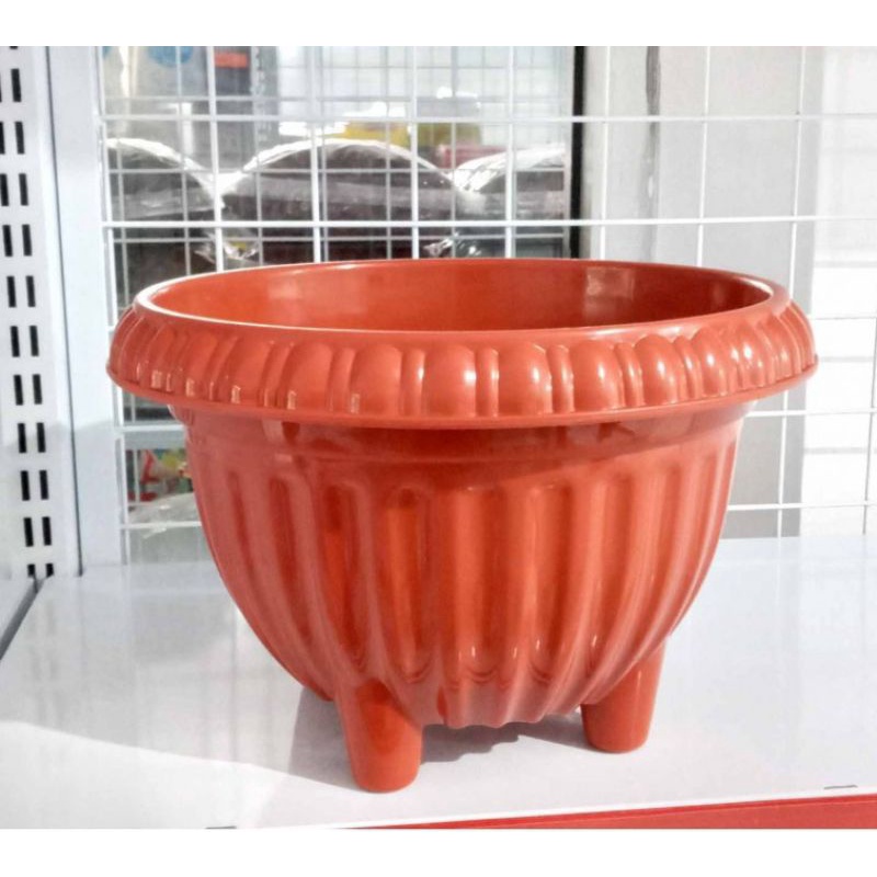 Jual POT BUNGA SL 9525 POT BUNGA BERKAKI WARNA 25CM | Shopee Indonesia