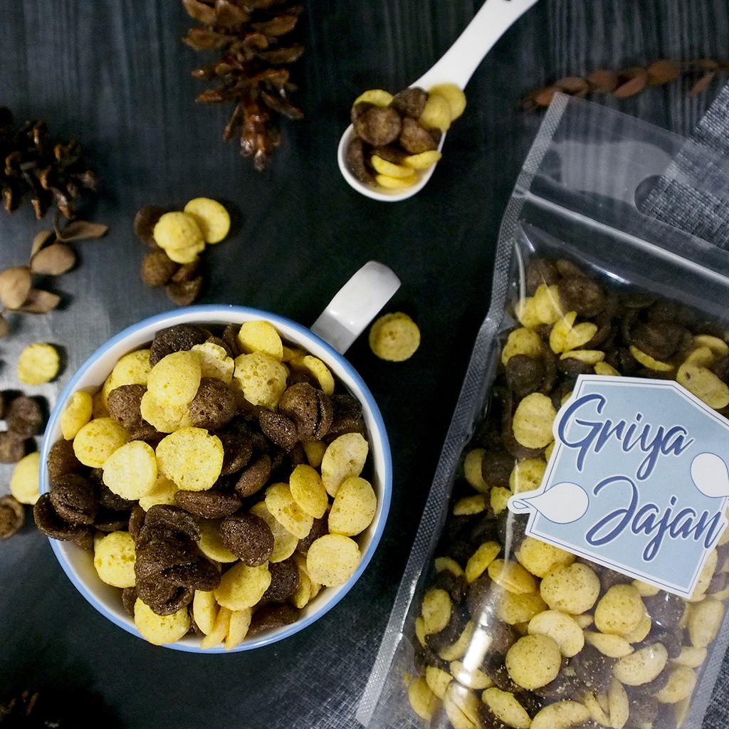 Jual Choco Crunch COKELAT - KEMASAN 250 gr ( Snack / Jajan / Camilan / Sereal / Cereal / Cemilan ...