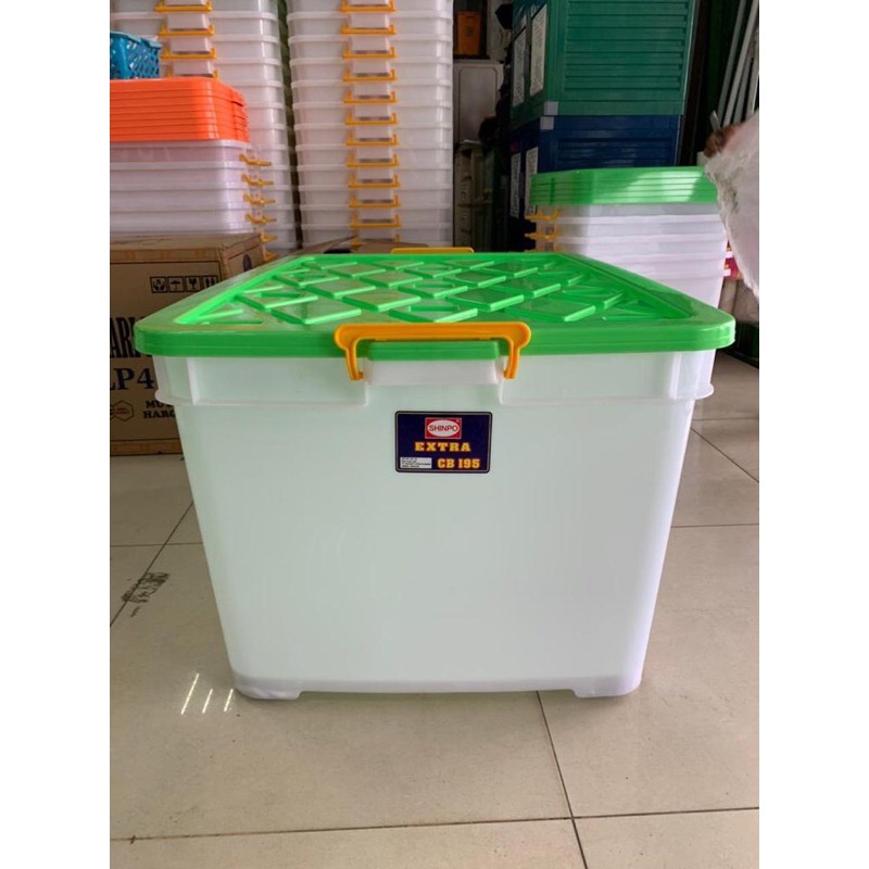 Jual SHINPO Container Box 195 Liter Extra / BOX XTRA BESAR CB 195 LITER ...