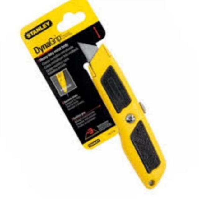 Jual cutter Dynagrip Retractable Utility Knife ( STHT10779 ) Stanley ...