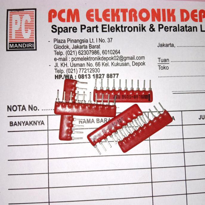 Jual R Sisir Resistor Rpack 50K 503 50 Kohm 50Kohm Pcmelebik54 Segera ...