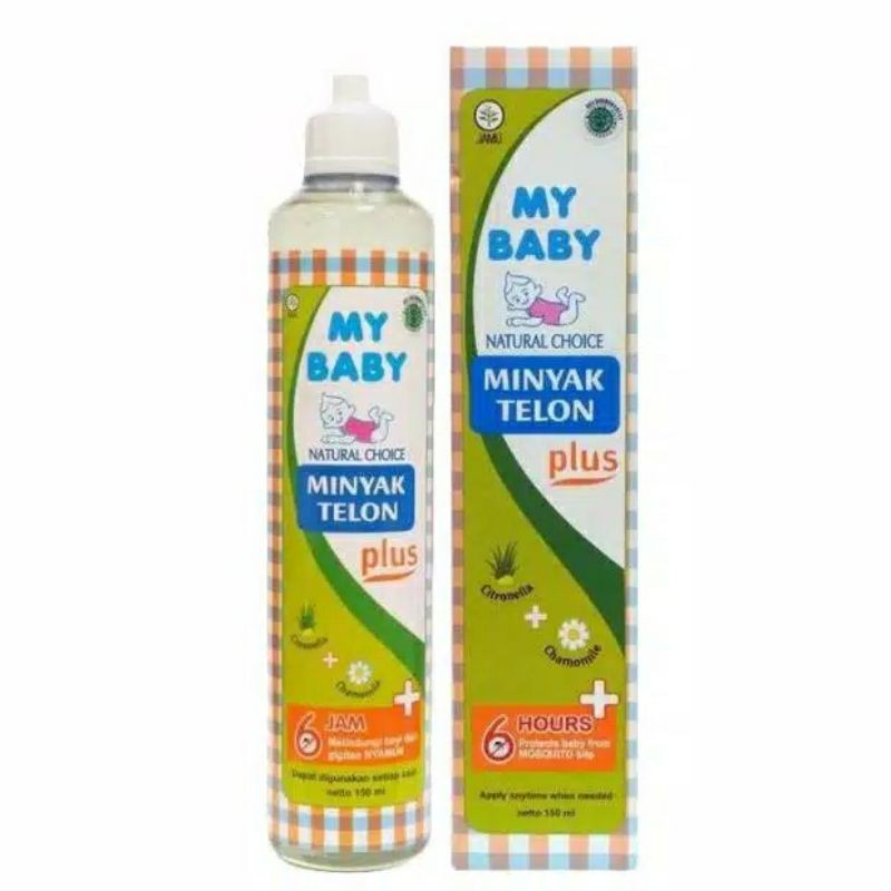 Jual my baby minyak telon 150ml Eucalyptus/lavender | Shopee Indonesia